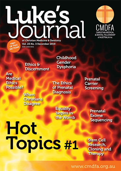 December 2018 – Hot Topics #1 – Luke's Journal
